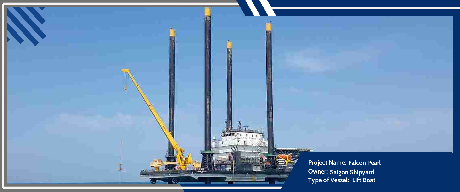 Falcon Pearl - Lift boat | Rapid Viet Nam